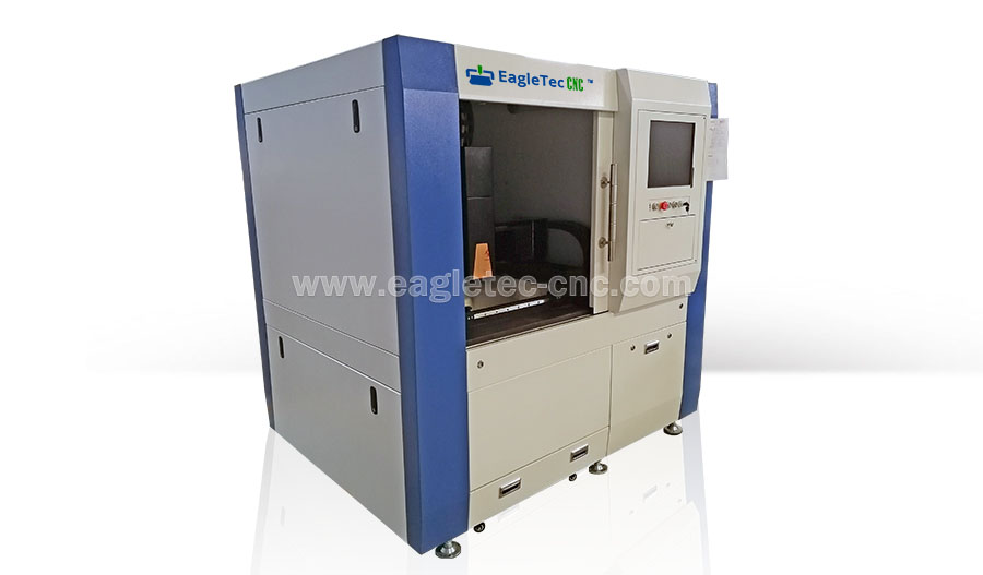 Small Fiber Laser Cutting Machine with Encloser – EagleTec